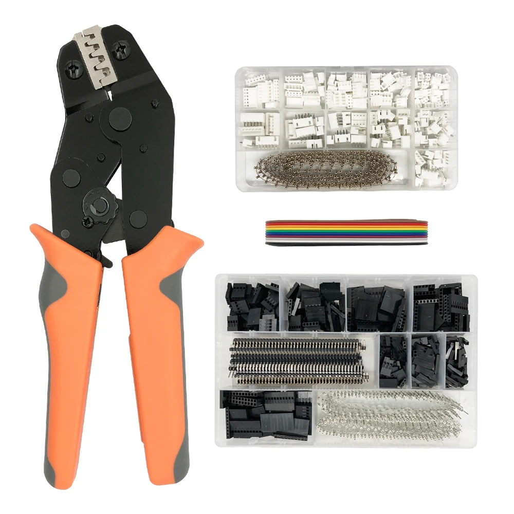 58b - Jeu De Pinces À Sertir Bornes, Sn-58b Outils Pour Xh2.54 Sm 2.8 4.8 6.3 Vh3.96 Jst, Kit De ...