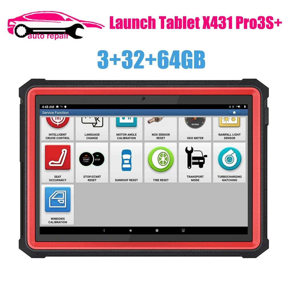 Launch-Tableta-X431-Pro3S-esc-ner-OBD2-3GB-de-RAM-64GB-herramienta-de ...
