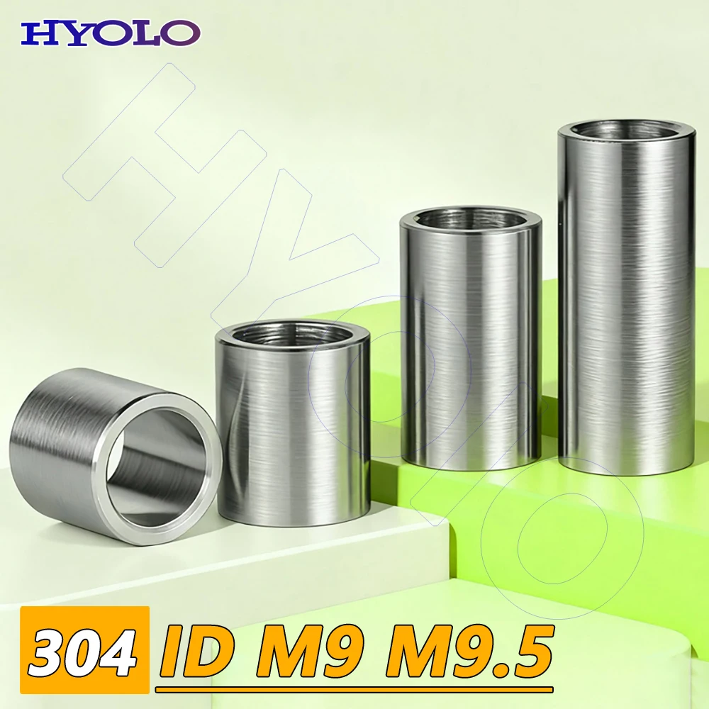 M9 M9.5 Stainless Steel Unthreaded Bushing 304 Washer Round Hollow ...