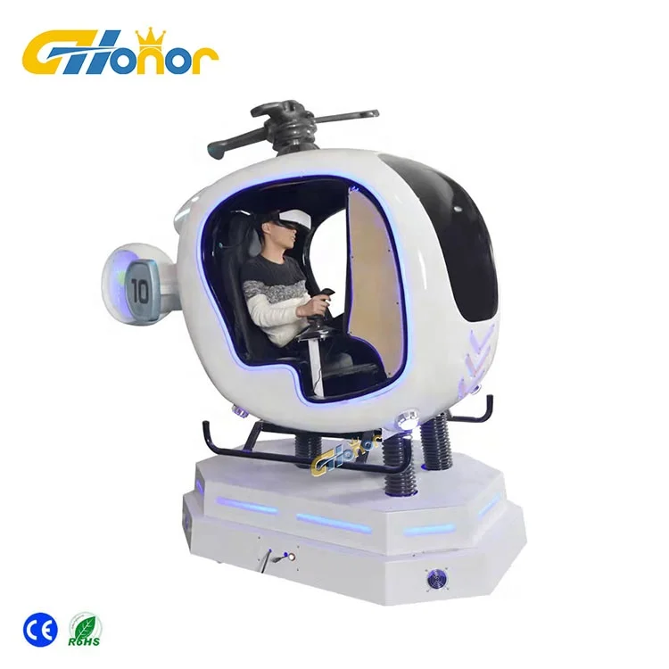 VR Manufacturer Token Arcade Video Game Simulator Helicopter Amusement ...