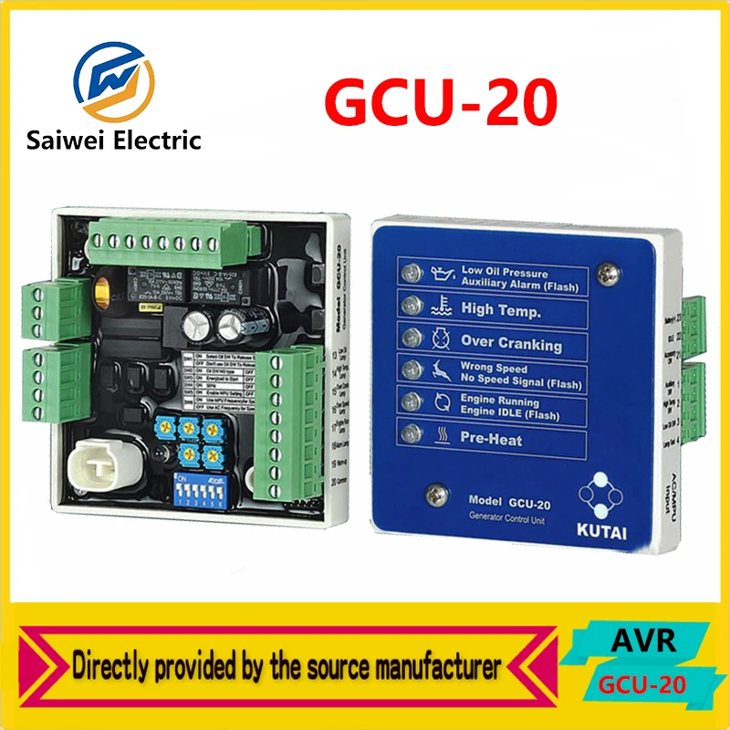 Original-KUTAI-GCU-20-Automatic-Generator-Set-Control-Module-Generator ...