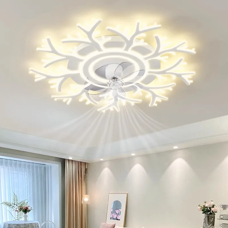 Modern-ceiling-lamps-bedroom-folding-Ceiling-fan-ceiling-fan-with-led ...