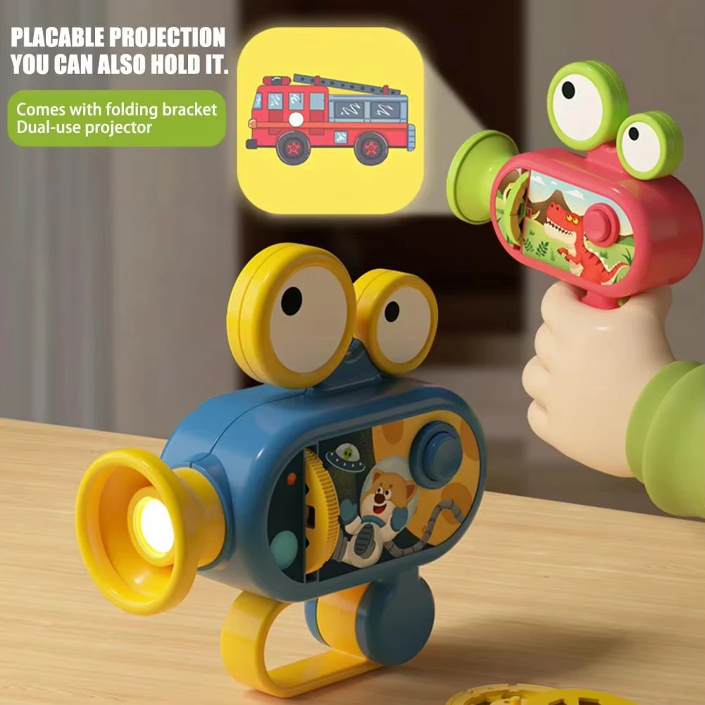 Children's Projector Toys Kids Electric Projected Torch Flashlight ...