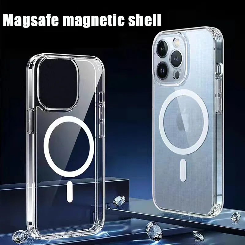 Funda-magn-tica-inal-mbrica-de-lujo-para-Apple-Magsafe-funda ...