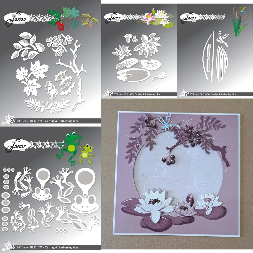 December new By Lene Metal Cutting Dies Scrapbook Diary Decoration ...