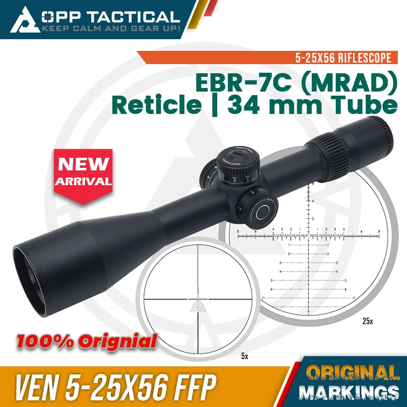 100-Original-Tactical-High-end-Optics-5-25x56-FFP-First-Focal-Plane ...