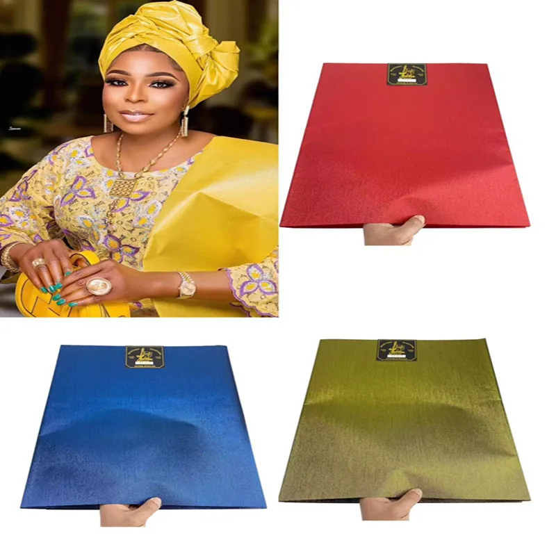 Plain-Color-Shinning-Yarn-African-Sego-Headtie-Gele-High-Quality-026 ...