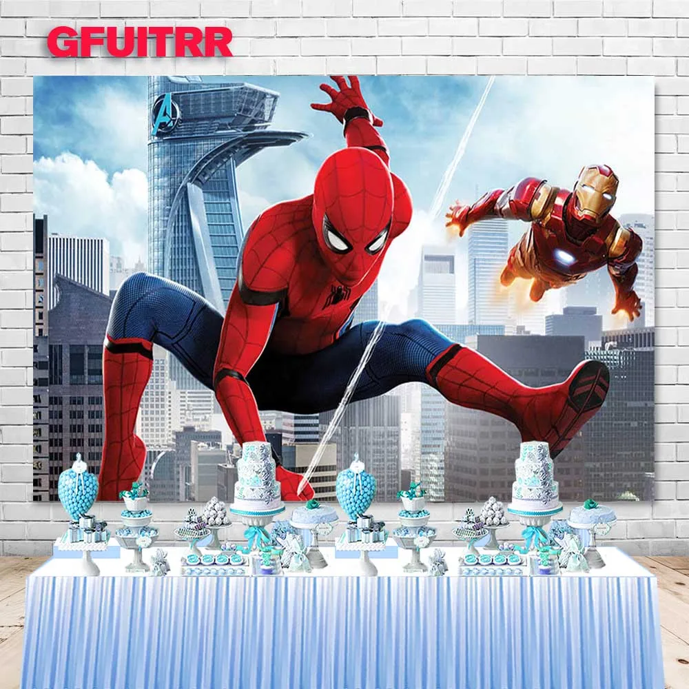 Spider Man Birthday Web