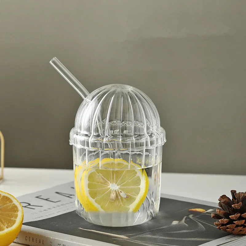 Glass-Cup-with-Lid-Lemonade-Bubble-Tea-Breakfast-Mug-High-value-Coffee ...