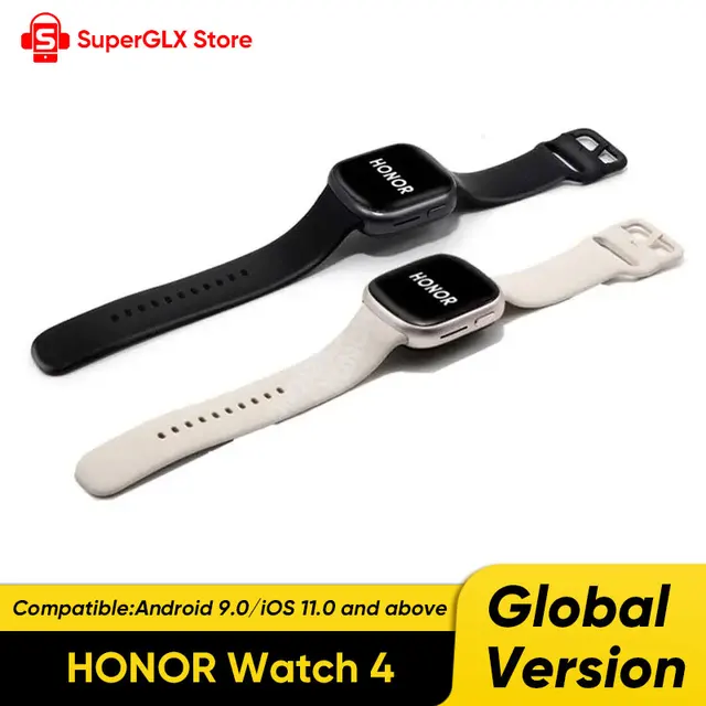 HONOR Watch 4 Smartwatch – GPS, Blood Oxygen Monitor, 1.75′ AMOLED ...