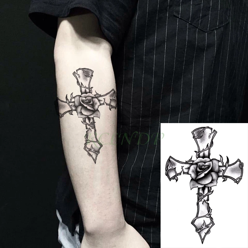 Cross Tattoos For Women On Hand