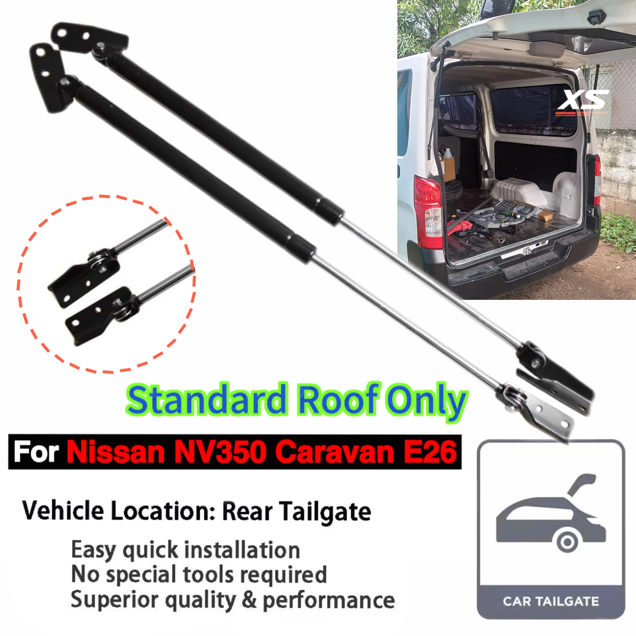 For-Standard-Roof-Nissan-NV350-Caravan-Urvan-E26-2012-2023-Van-Rear ...