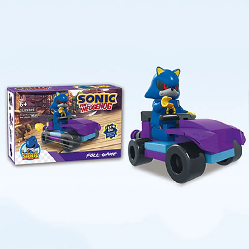 Bloques de construcción de Sonic the Hedgehog, personajes de dibujos ...