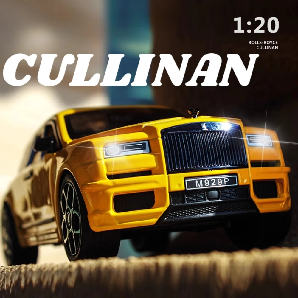 Large Size 1:20 Rolls Royce Cullinan AE86 Car Model Toy Music Light ...