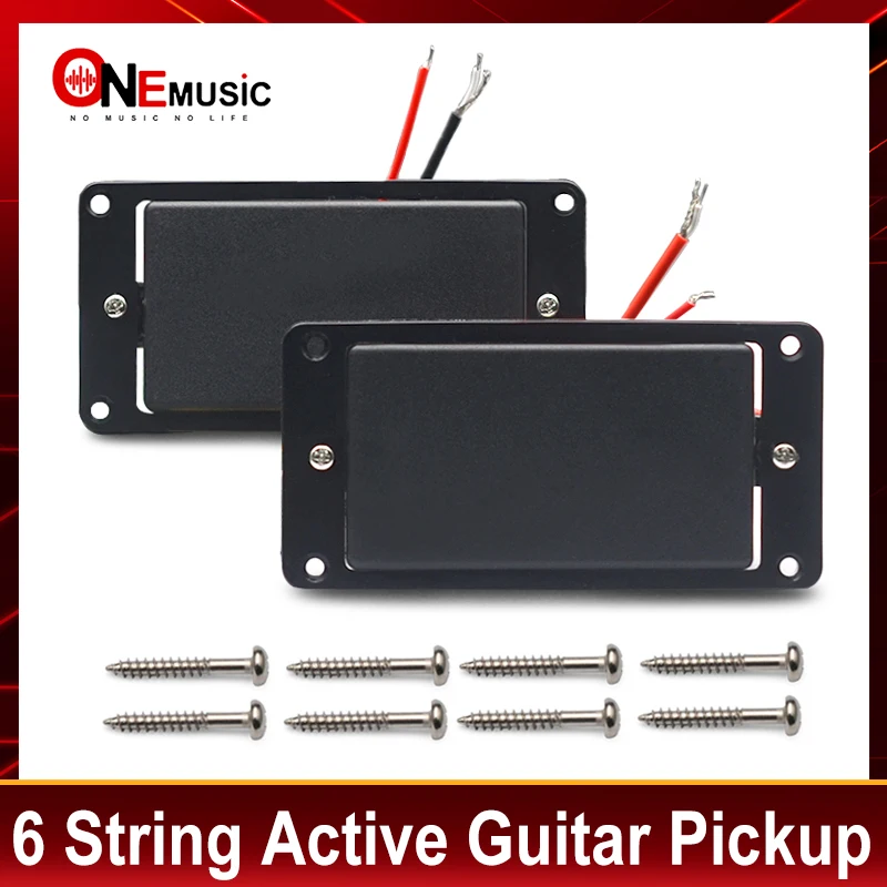 Active Guitar Pickup for 6 String Guitar Pickup Humbucker Active Pickup ...