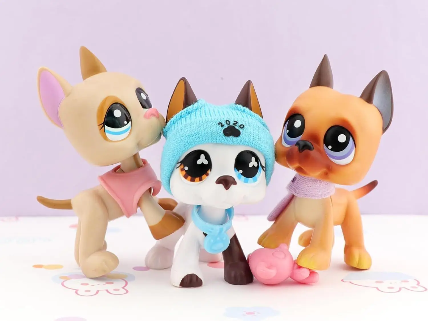 3PCS-Mini-Shop-Pet-Figure-Toys-Great-Dane-Dog-244-577-1647-with-6pcs ...