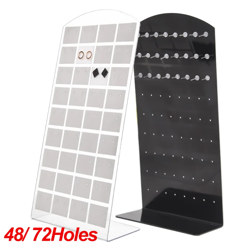 72-Holes-Earrings-Display-Rack-Creative-Jewelry-Organizer-Ear-Stud ...