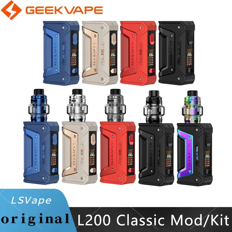 Original-GeekVape-L200-Legend-2-Classic-Kit-200W-Box-Mod-Dual-21700 ...