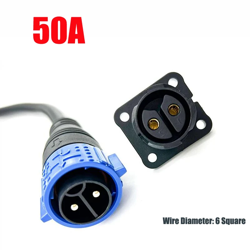 50A-M25-Self-locking-Waterproof-Plug-Cable-IP67-2-3-Pin-Power-Charging ...