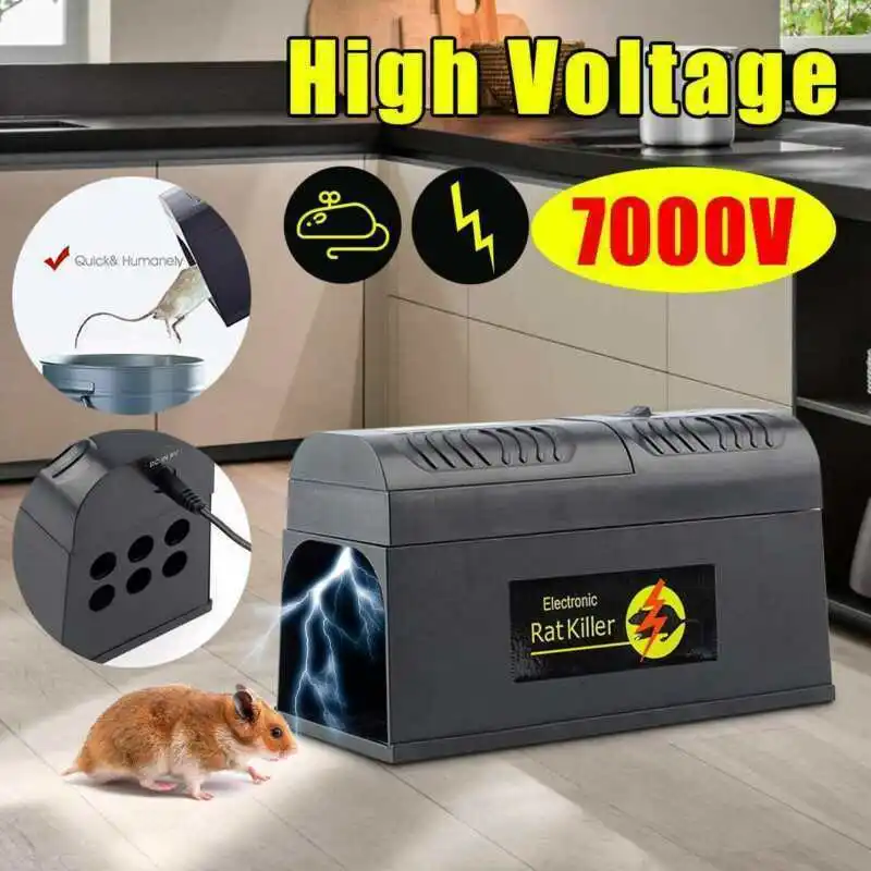 Trappola-per-topi-ad-alta-tensione-elettrica-riutilizzabile-ratto ...