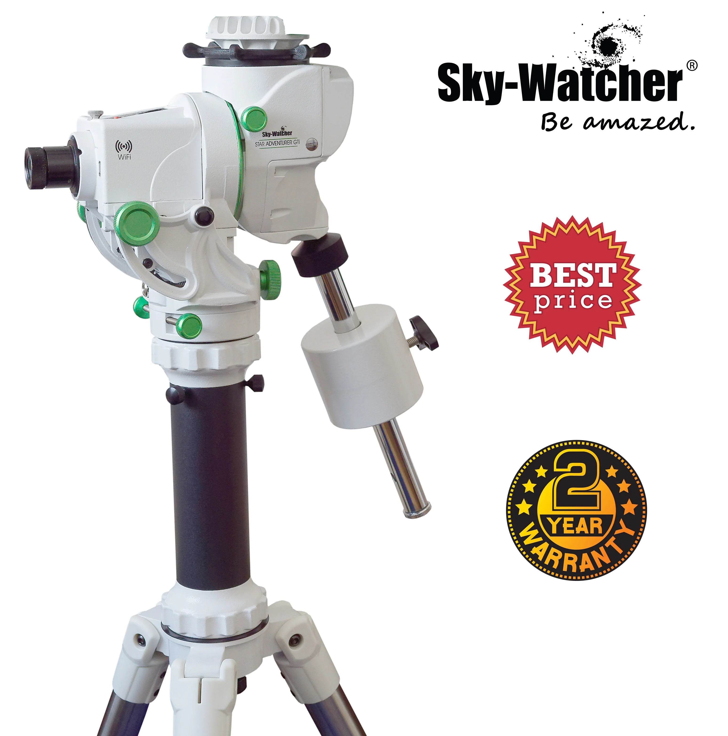 Sky-Watcher Star Adventurer GTI Mount Kit With Steel Tripod And Pier ...