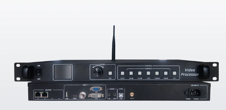 The synchronous sending video processor is used for real-time ...