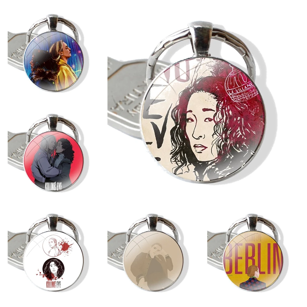 Glass-Cabochon-Keychain-Pendant-Car-Key-Chains-Handmade-Killing-Eve.jpg