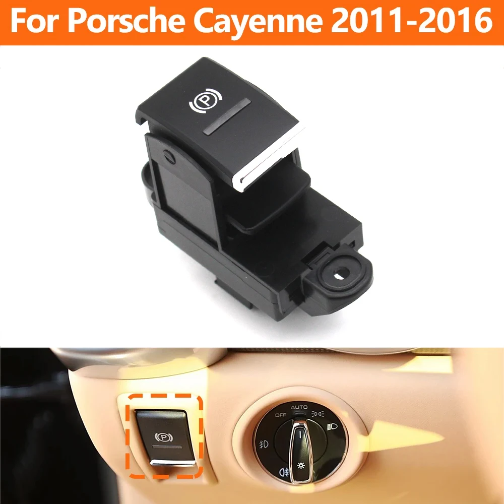 Car Electronic Hand Brake Switch Parking Handbrake Control Button For ...