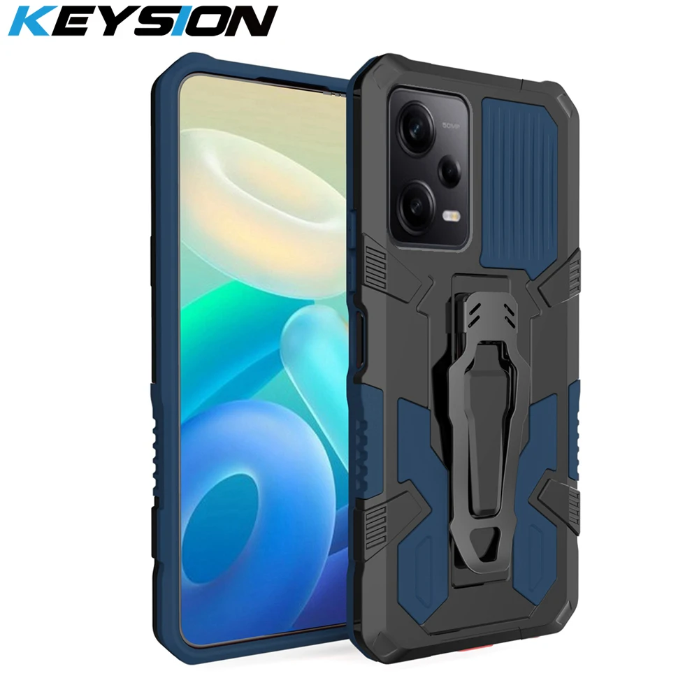 KEYSION-Shockproof-Armor-Case-for-Xiaomi-POCO-X5-Pro-5G-Soft-Silicone ...