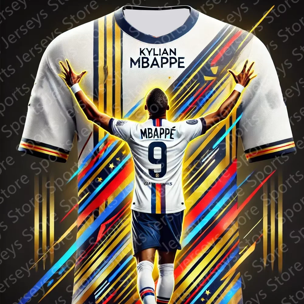 2025 CHATGPT Diseño Inteligente Mbappe Camiseta de Fútbol Nueva Jersey ...