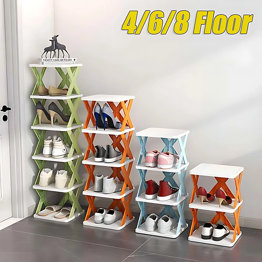 Simple-Shoe-Rack-Multi-Layer-Space-Saving-Shoe-Rack-DIY-Home-Use ...