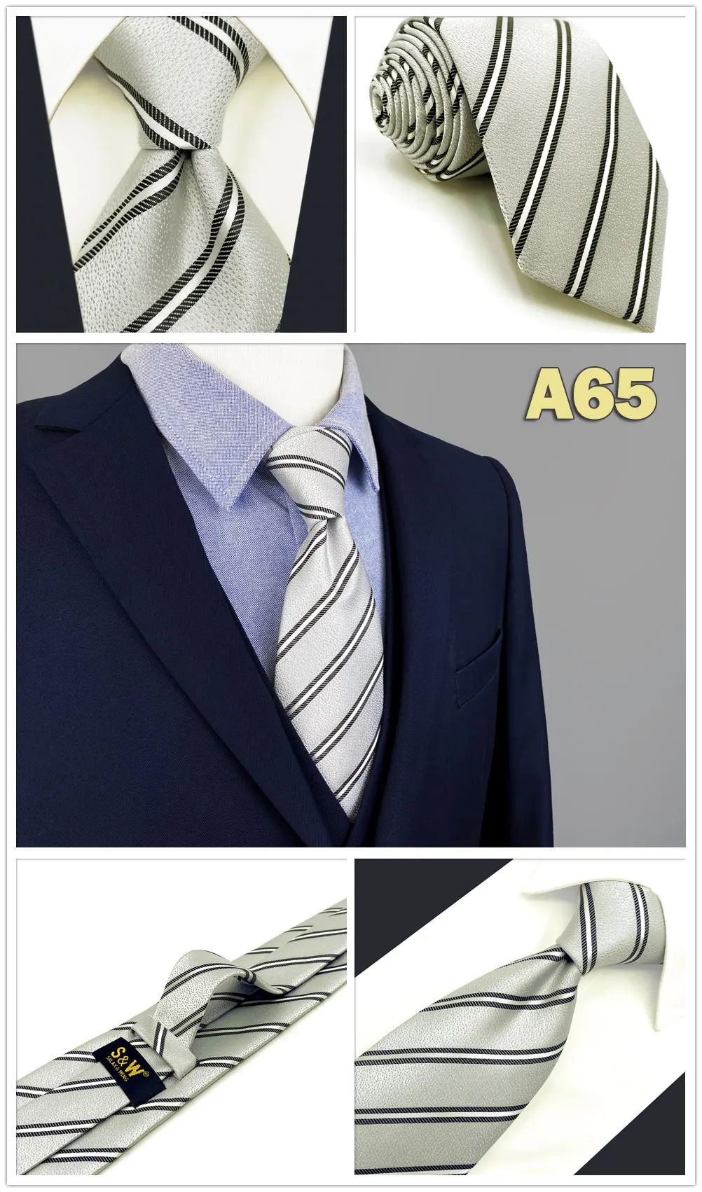 La cravatte,AX58--Cravate Paisley En Soie Extra Longue Pour Homme ...