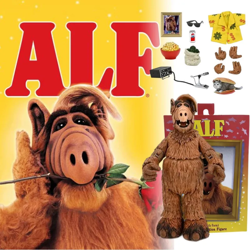 NECA figura de acción Alien Life Form ALF de 18cm, 45100 tiene la serie ...