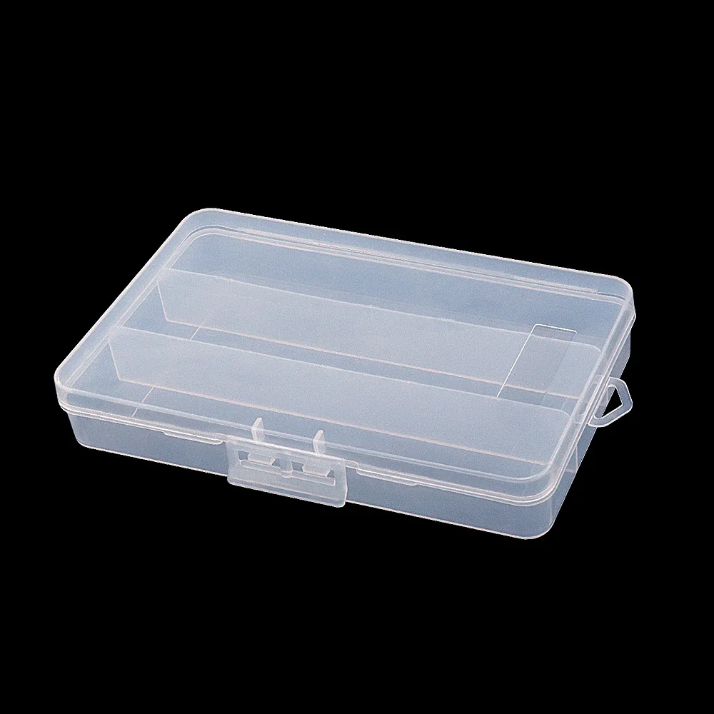 TREHOOK-3-Compartments-Fishing-Tackle-Box-Single-Layer-Fishing-Hook ...