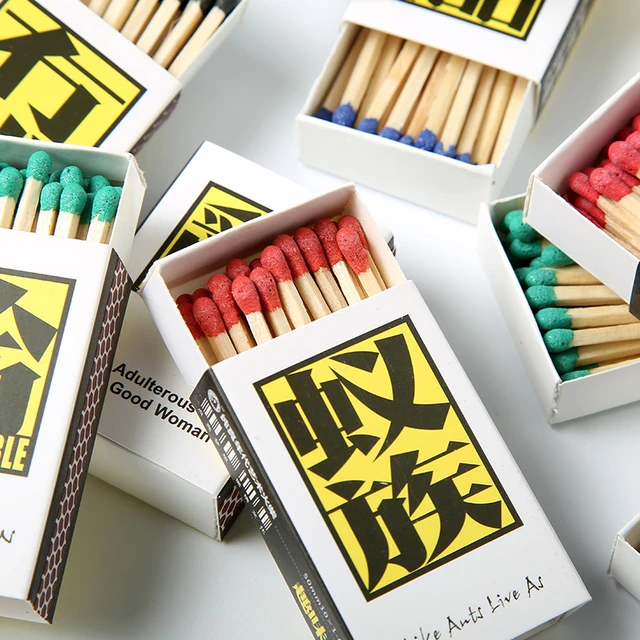 Lighting Cigarette With Match