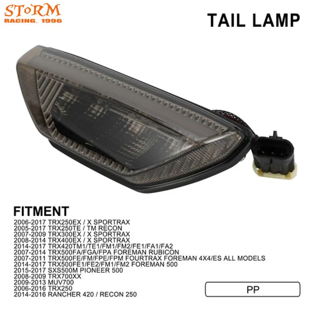 Tail-Lamp-Rear-Brake-Light-Motorcycle-For-TRX250TE-TM-TRX250EX-400EX ...