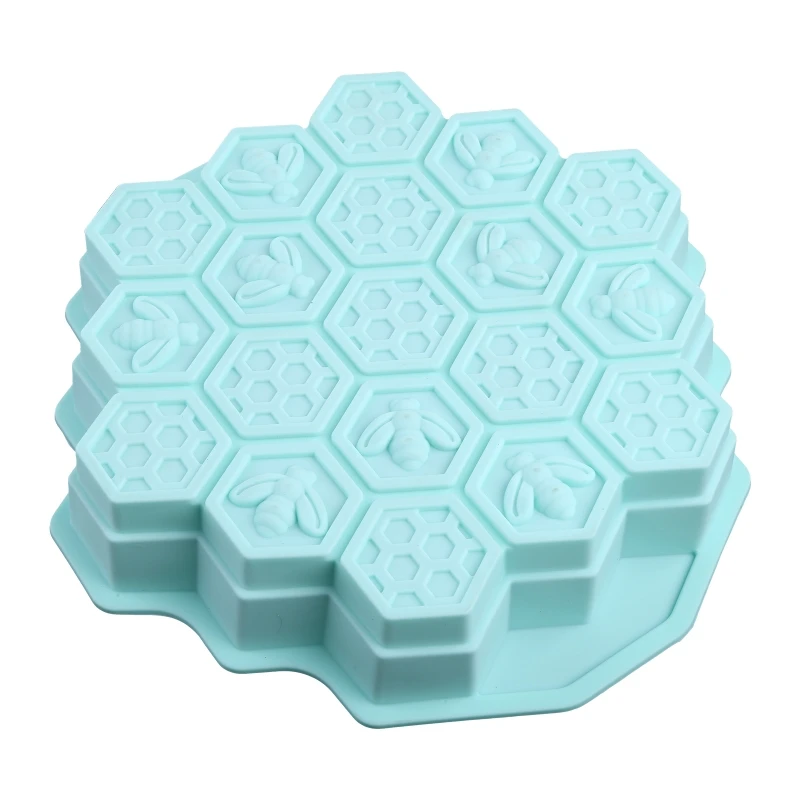 Honeycomb Bees Silicone Mold | Silicone Baking Accessories - Shaped ...