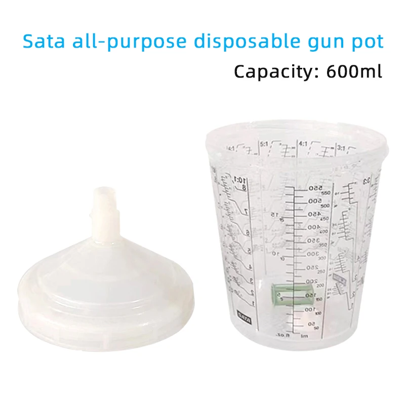 Suitable-For-Sata-Disposable-No-wash-Gun-Pot-600ml-General-Purpose-Car ...