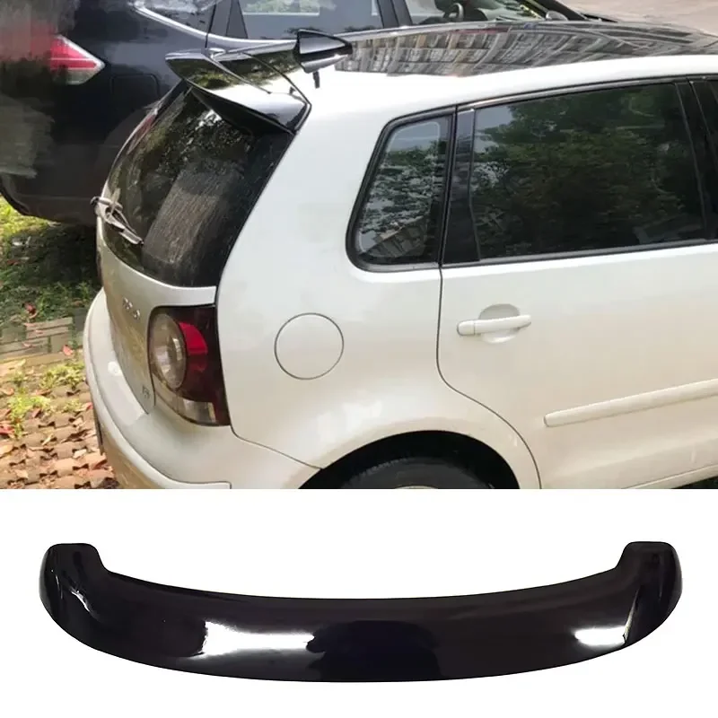 Glossy Black Spoiler for Volkswagen VW POLO 2006 07 08 09 Rear Trunk ...