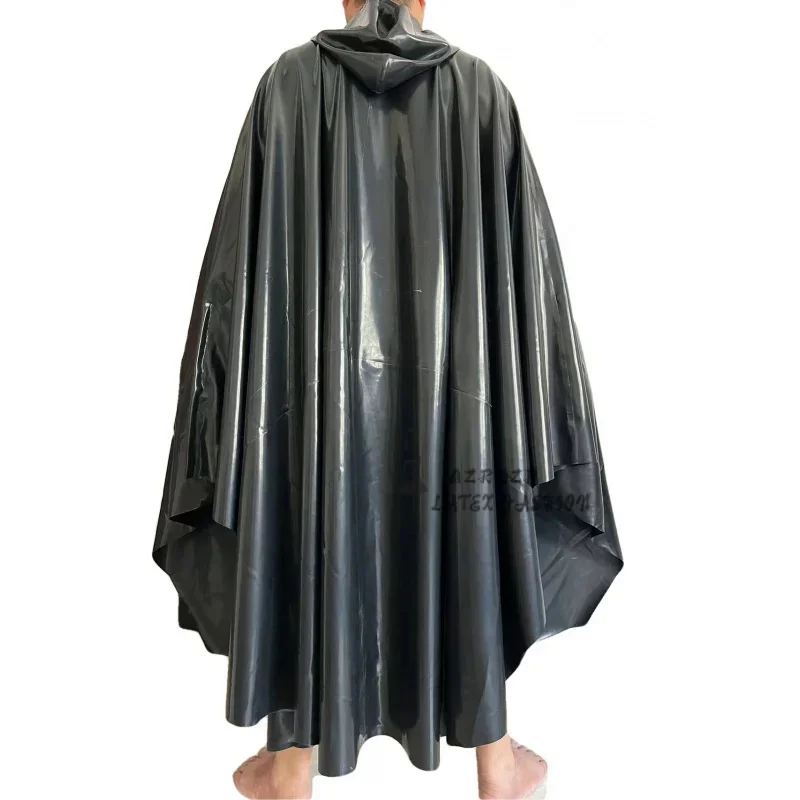 Sexy-Latex-Accessory-For-Men-And-Women-Cosplay-Costume-Long-Cloak-Multi ...