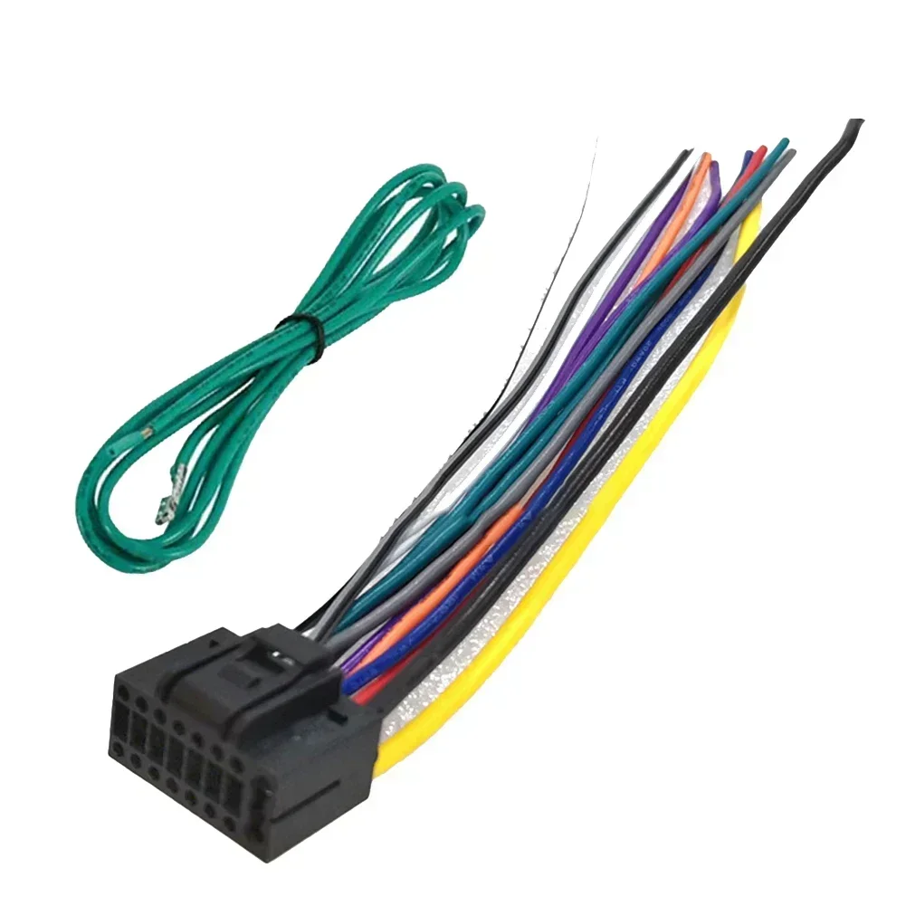 16 Pin Spare Car Stereo Radio Wiring Harness CD Player Plug Cable For ...