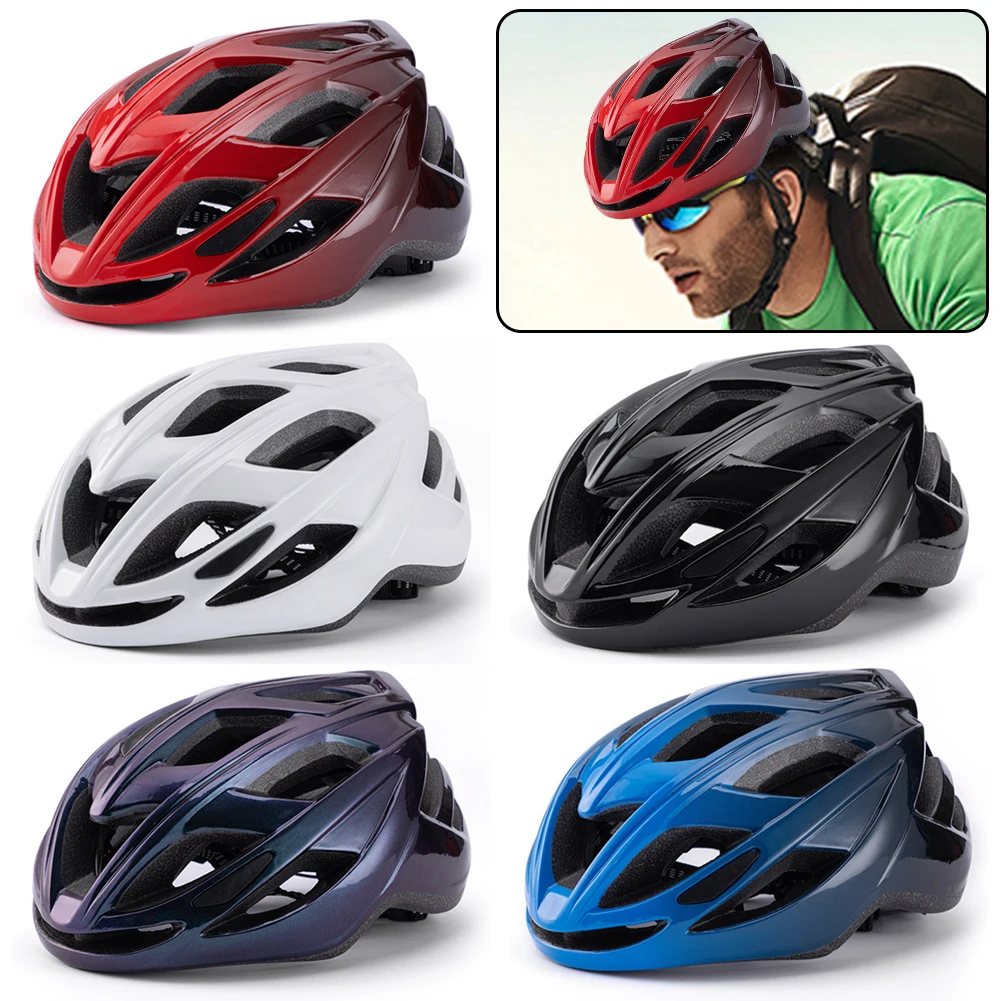 Lightweight-Bicycle-Helmet-Road-One-Piece-Professional-Bicycle-Riding ...