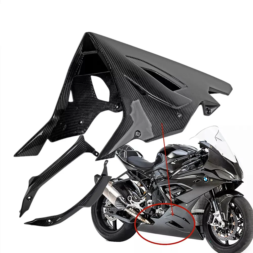 for BMW S1000RR 2020 2021 Motorcycle Modification Carbon Fiber Belly ...