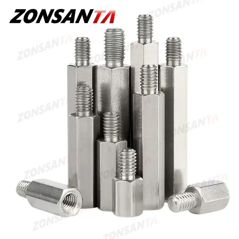 M2-5-M3-M4-M5-M6-Stainless-Steel-Hex-Standoff-Motherboard-Male-to ...