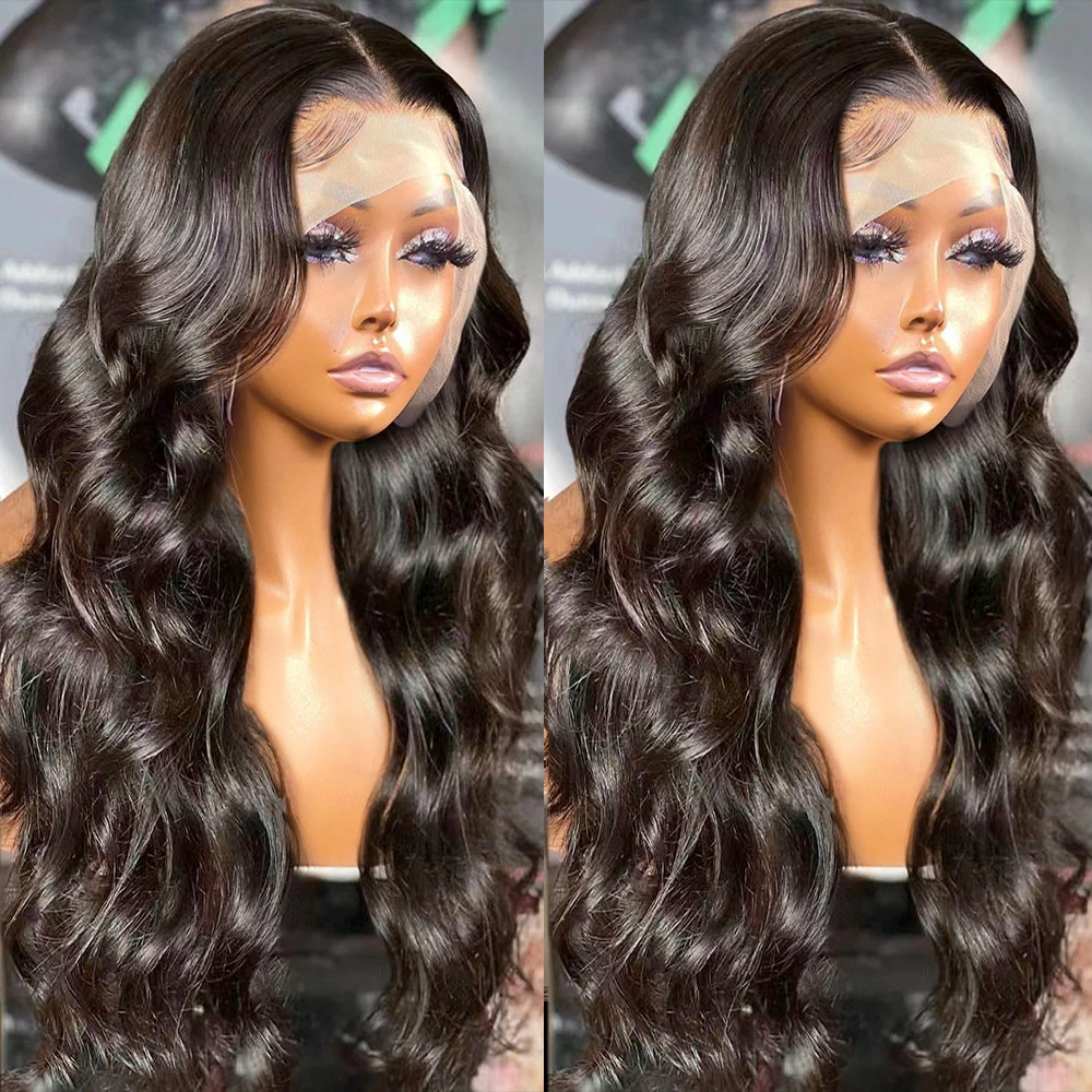Body Wave Lace Front Human Hair Wigs For Women Brazilian 13x4 Lace ...