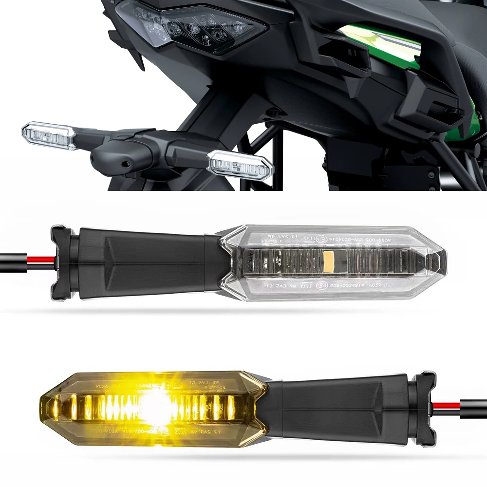 Motorcycle Accessories Indicator Flasher Lamp LED Turn Signal Light For ...