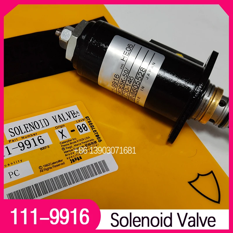 1119916-Solenoid-Valve-111-9916-121-1490-121-1491-for-Caterpillar-E320B ...