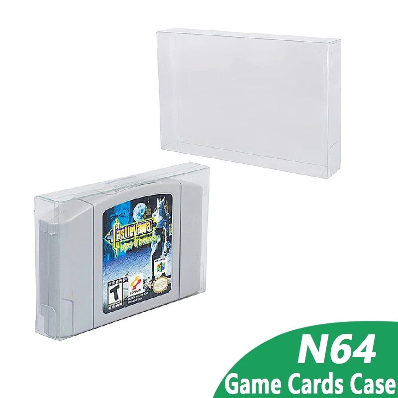 N64-Game-Cards-Case-Protector-Transparent-Game-Cards-Box-for-N64 ...