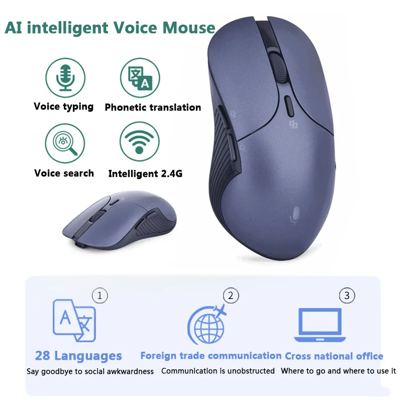 Wireless-Voice-Intelligent-AI-Voice-Controlled-Typing-Mouse-Online ...