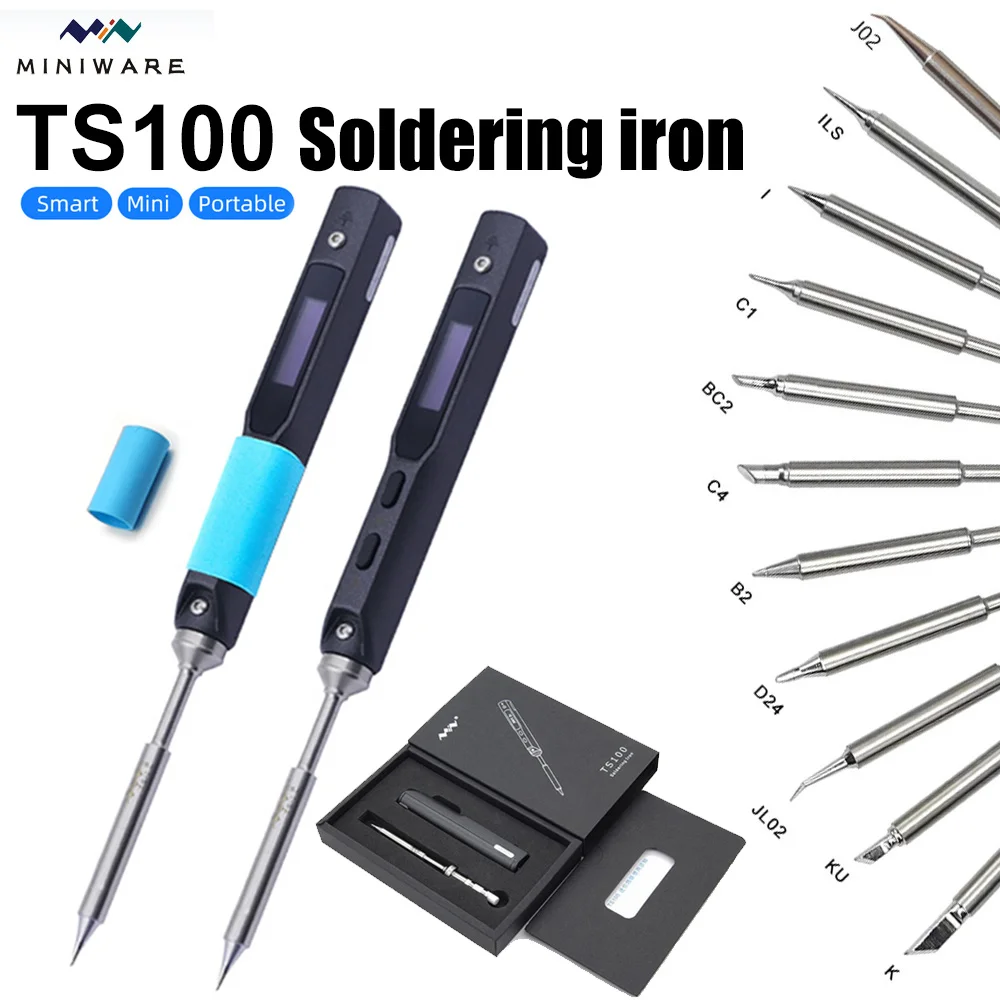 65W-TS100-Mini-Smart-Electric-Soldering-Iron-Station-Adjustable ...